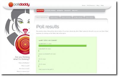 PollDaddy: Umfragen auf Knopfdruck - Stephan Lamprechts Notizen