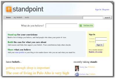 Was sind Ihre Standpunkte? Socialplattform Standpoint - Stephan ...
